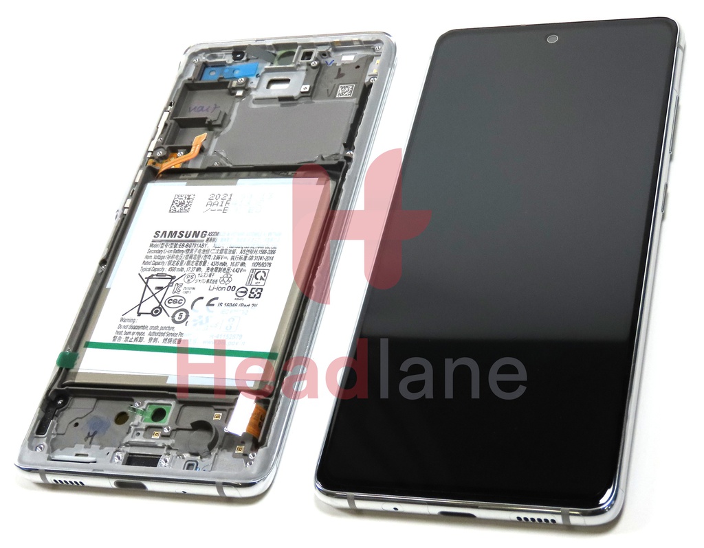 Samsung SM-G780 Galaxy S20 FE 4G LCD Display / Screen + Touch + Battery - Cloud White - GH82-24479B